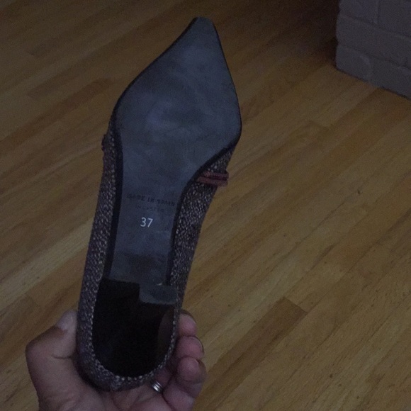 Jaime Mascaro | Shoes | Jaime Mascaro Tweed And Leather Pump 75 Beauty ...